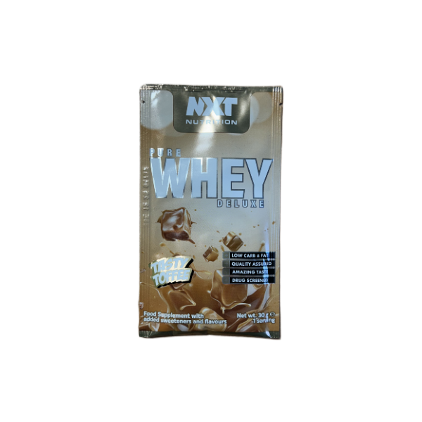 NXT Pure Whey Deluxe – Sample Sachet (30g) – Nutrition & Internet ...