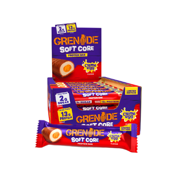 Grenade Soft Core Protein Bar Box (18 Bars) – Nutrition & Internet ...