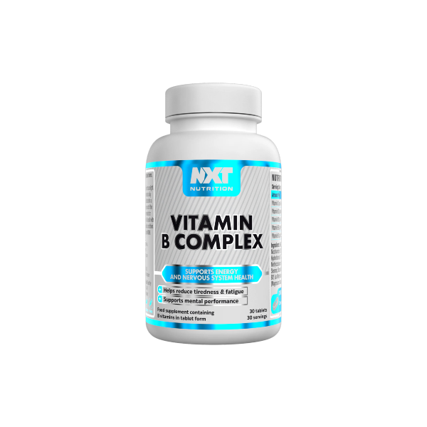 NXT Vitamin B Complex - 30 tablets – Nutrition & Internet Supplements ...