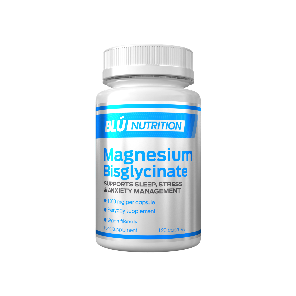 Blu Nutrition Magnesium Bisglycinate 1000mg 120 caps – Nutrition ...