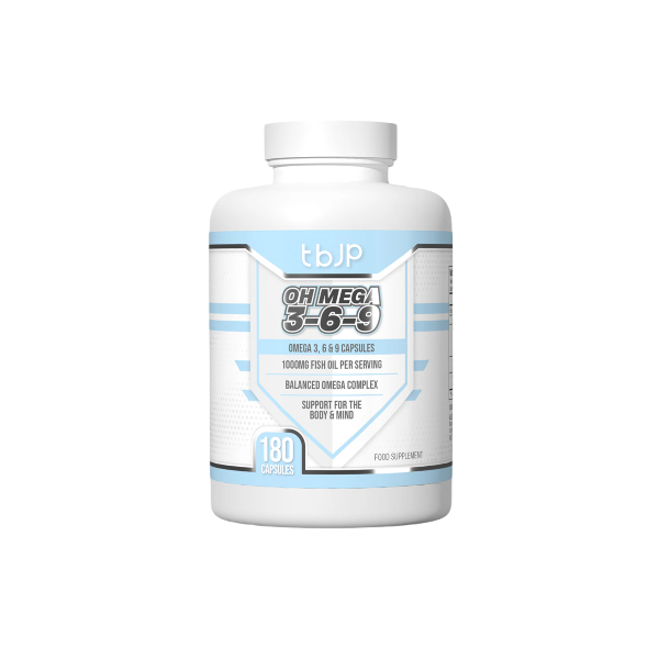 TrainedByJP TBJP Omega 3-6-9 – Nutrition & Internet Supplements Limited