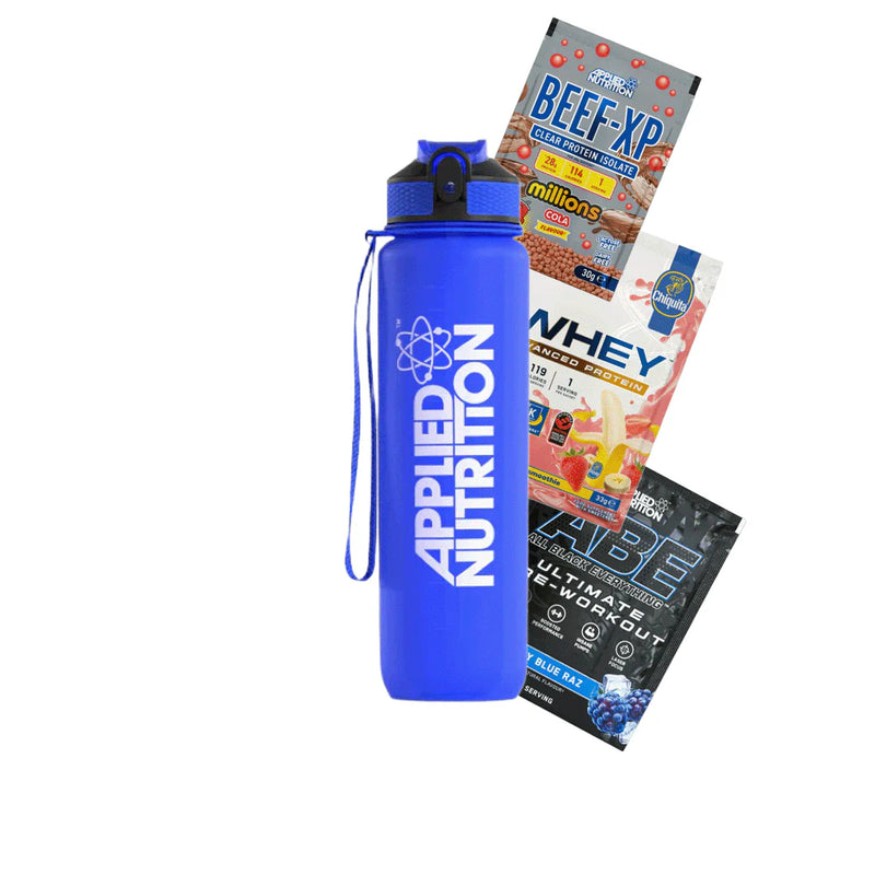 Applied Nutrition 1L Water Bottle + FREE Samples (x3) – Nutrition ...