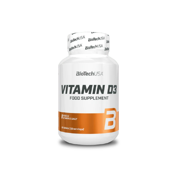 Biotech USA Vitamin D3 2000iu 120 tabs – NI Supplements