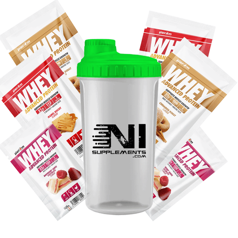 Per4m Sample Pack + FREE NI Supps Shaker (6 x Samples) – Nutrition ...
